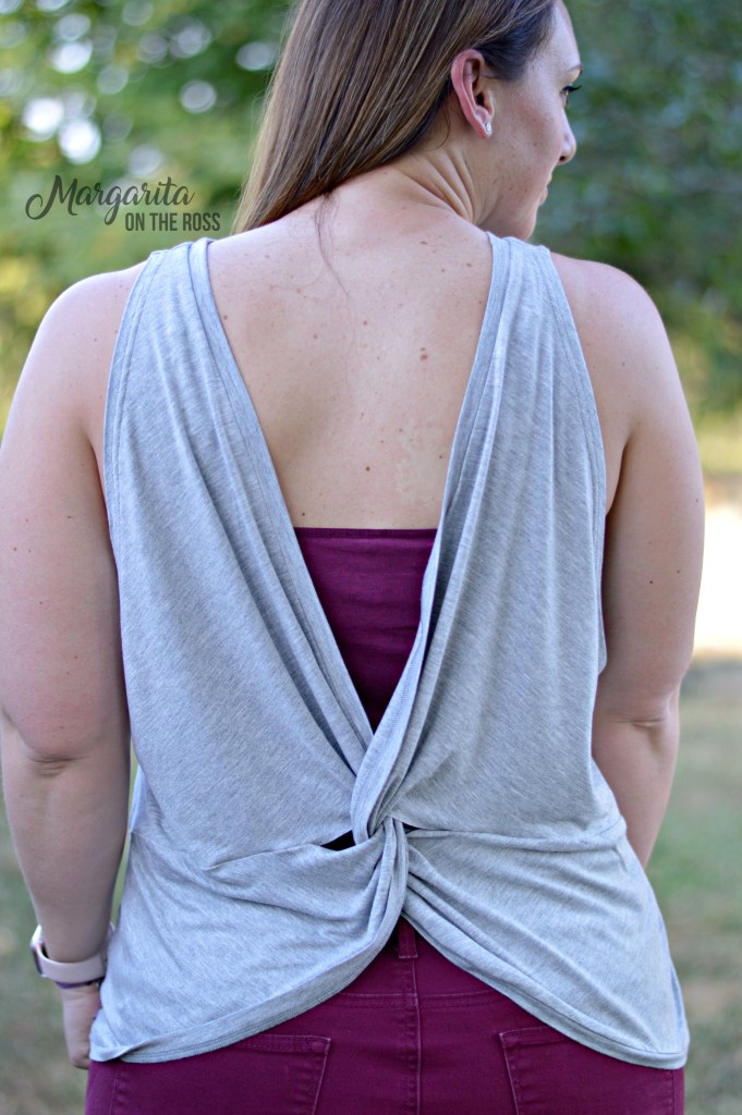 Twist Back Top: Patterns for Pirates Pattern Test